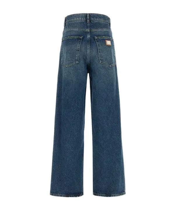 Dolce & Gabbana Loose Fit Five-pocket Jeans