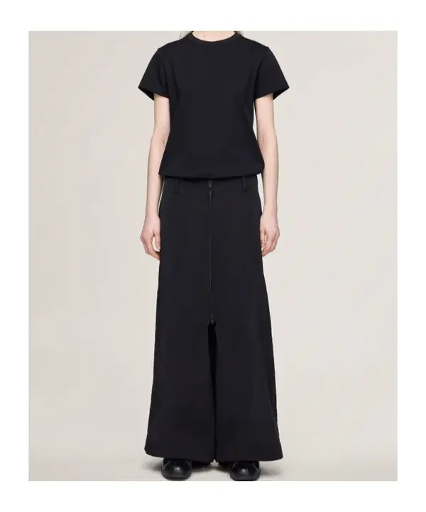 Y3 Wide Leg Textured Trousers