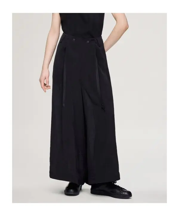 Y3 Wide Leg Textured Trousers