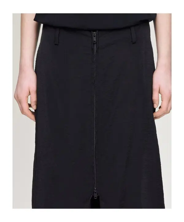 Y3 Wide Leg Textured Trousers