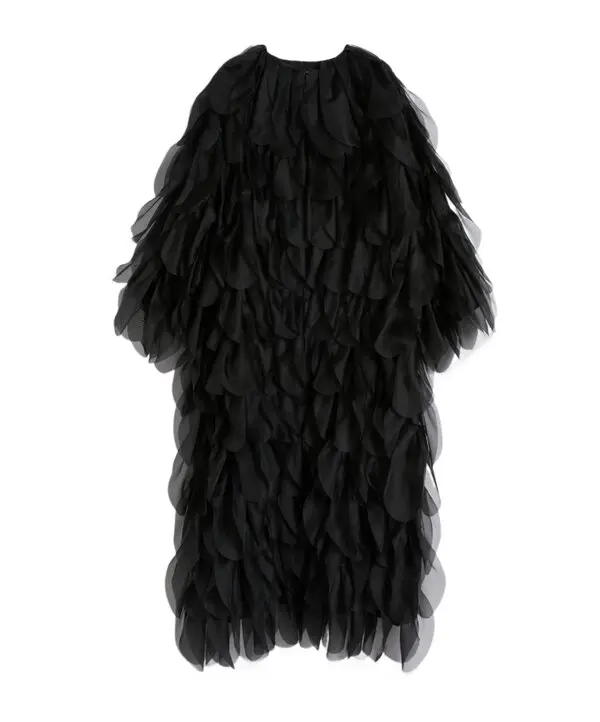 Max Mara Lauto" Ruffled Overcoat