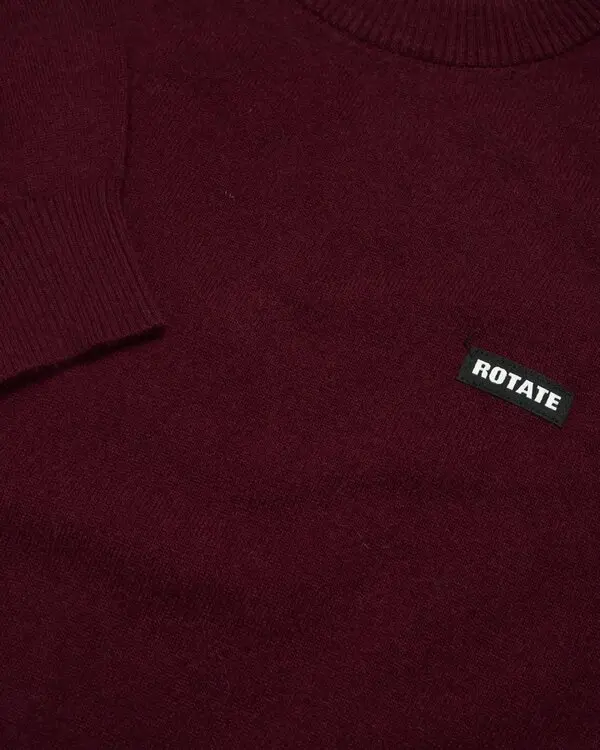 ROTATE BY BIRGER CHRISTENSEN Logo Crewneck Sweater