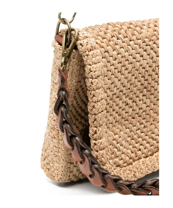 IBELIV Raffia Woven Shoulder Bag
