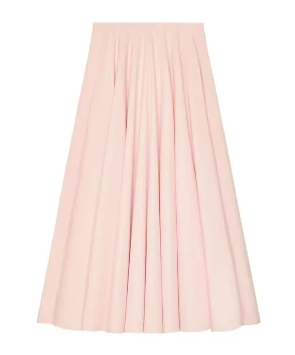Givenchy Flared Long Circular Skirt - Nude