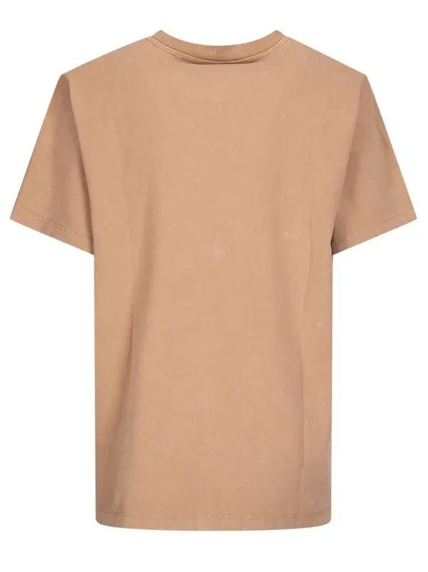 GANNI T-shirt With Washed Effect