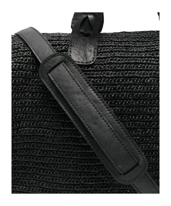IBELIV Woven Tag-detail Tote Bag