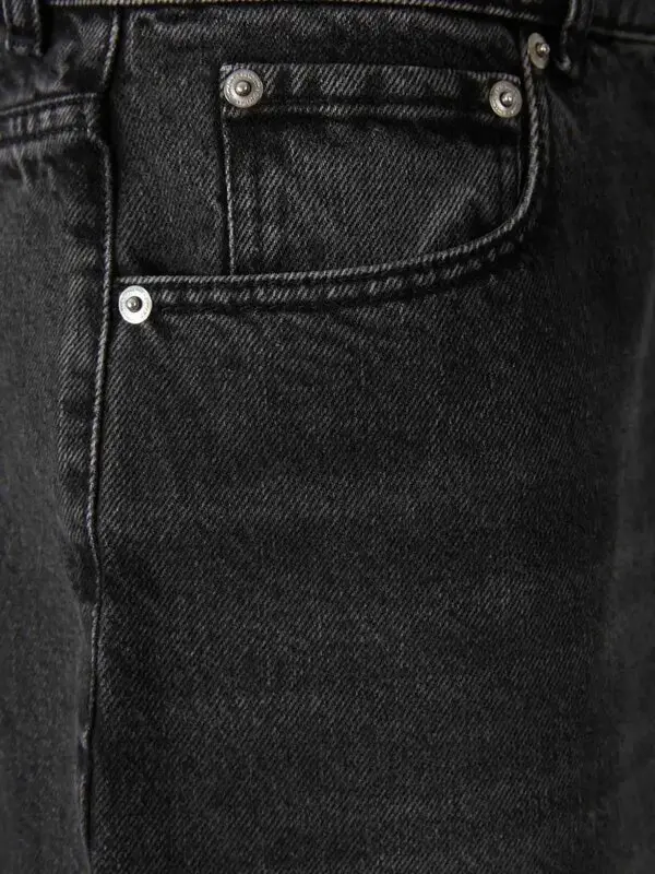 AMI Paris Long Denim Shorts
