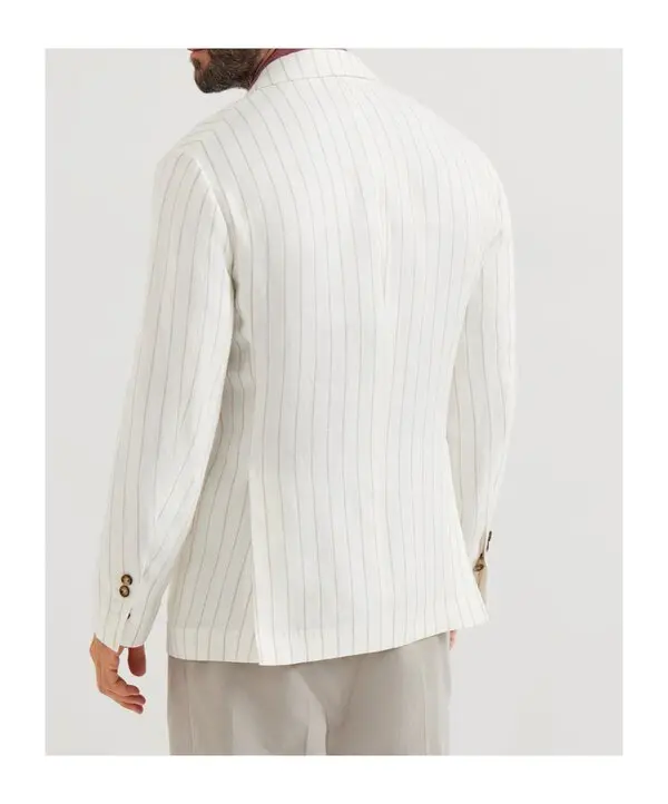 Brunello Cucinelli Striped Blazer - Panama