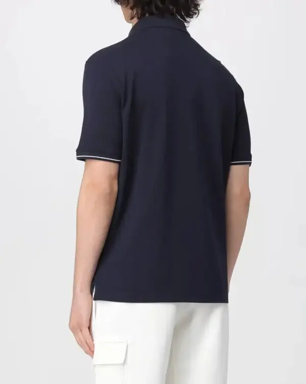 C.P. COMPANY Short-sleeved Polo Shirt - Blue