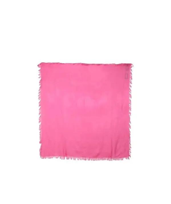 Gucci Logo Tassel Scarf - Pink