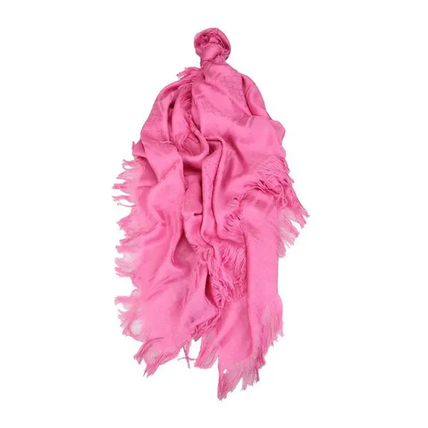 Gucci Logo Tassel Scarf - Pink