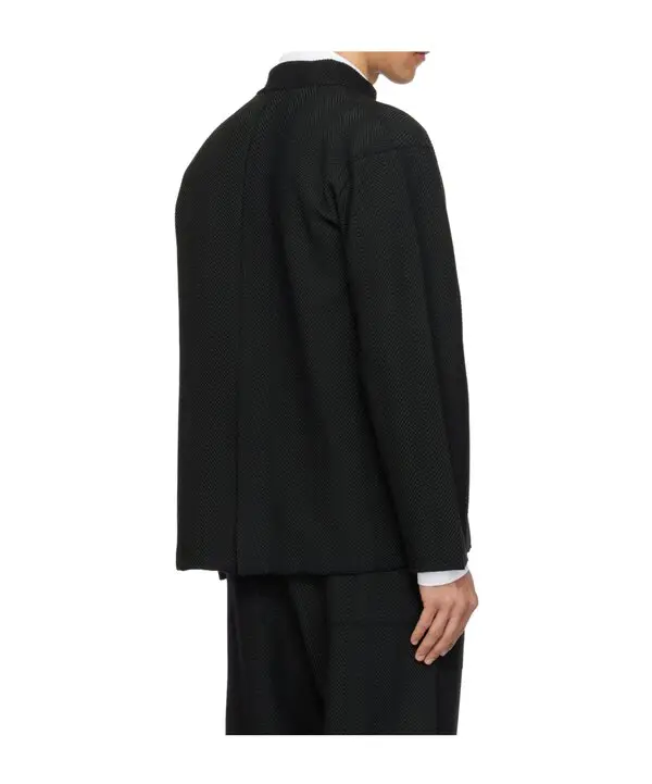 Issey Miyake Herringbone Casual Jacket