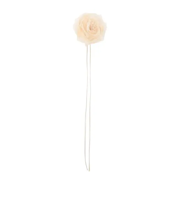 Max Mara Floral Brooch - Yellow