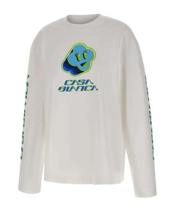 Casablanca Smiley Future Oversized Sweater