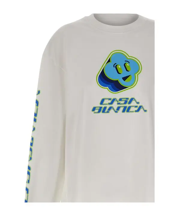 Casablanca Smiley Future Oversized Sweater