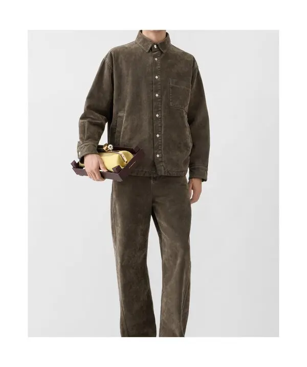 Jacquemus The Boulanger Long-sleeve Shirt - Brown