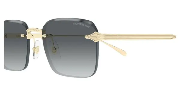 Montblanc Square Frame Sunglasses - Gray