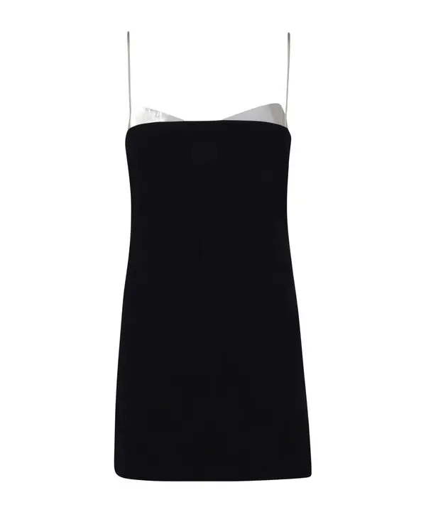 ENTIRE STUDIOS Sleeveless Mini Dress - Black