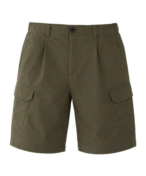Herno Cargo Shorts With Flap Pockets - Brown