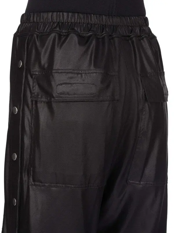 Rick Owens Button Detail Drawstring Shorts