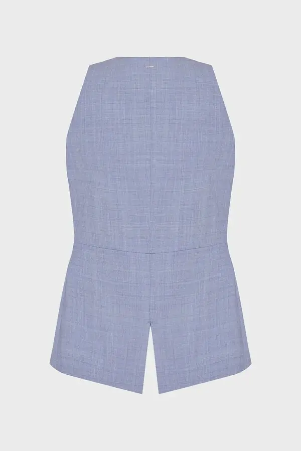 Hugo Boss Sleeveless Button-up Vest