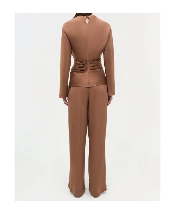 Simkhai Satin Wide-leg Trousers