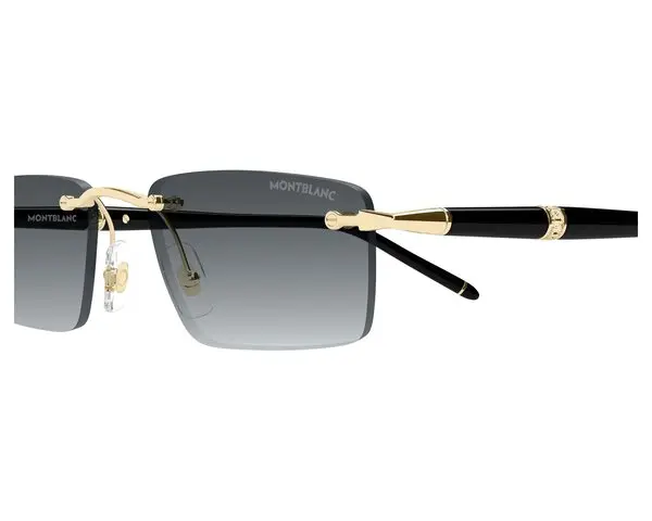 Montblanc Rectangle Frame Sunglasses - Gray
