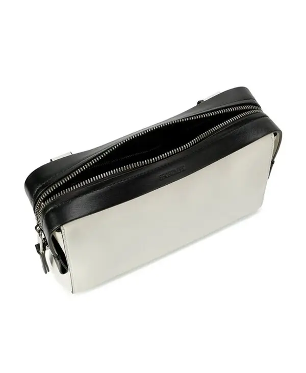 Sportmax Logo Shoulder Bag - White