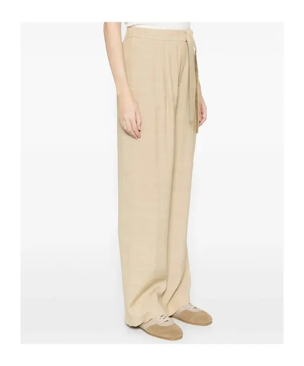 Herno Belted Wide-leg Trousers