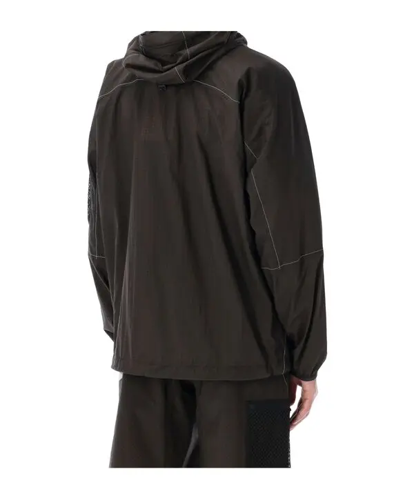 AND WANDER Breath Rip Hooded Jacket