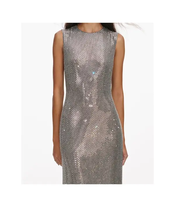 SELF-PORTRAIT Sleeveless Maxi Dress