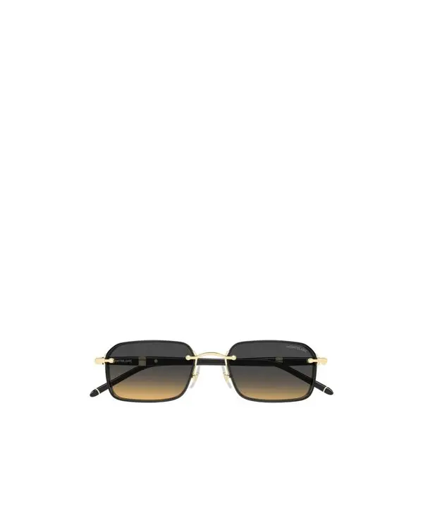 Montblanc Rectangular Frame Sunglasses - Black