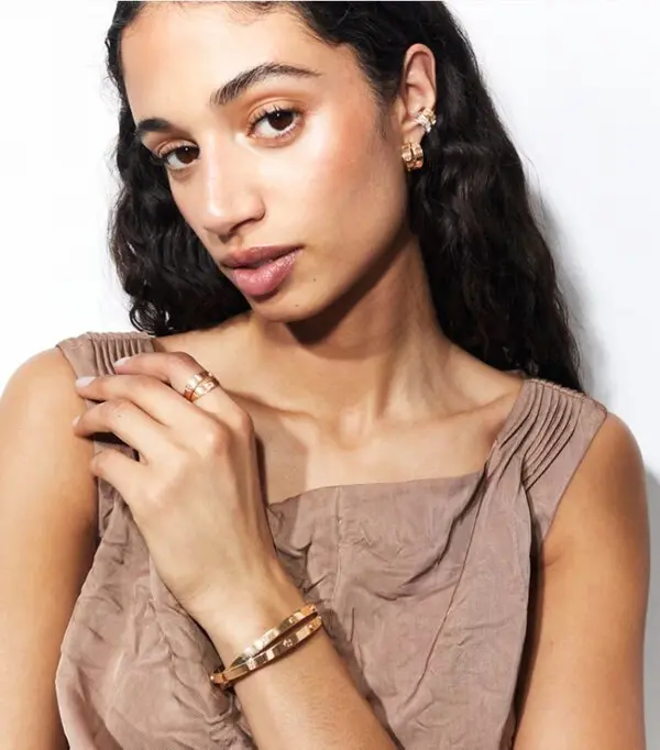 Tory Burch Icon Double Hoop Earrings