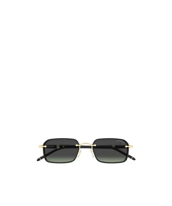 Montblanc Rectangle Frame Sunglasses - Black