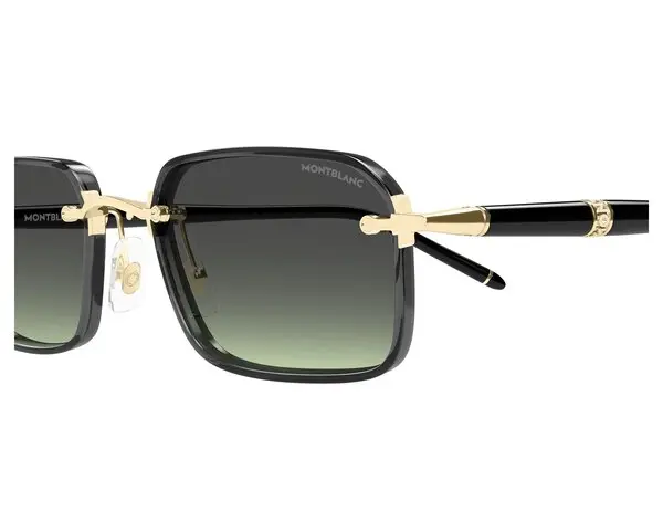 Montblanc Rectangle Frame Sunglasses