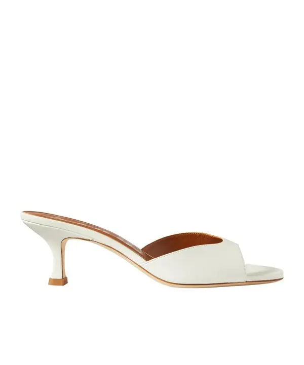 Staud Leather Mules - White