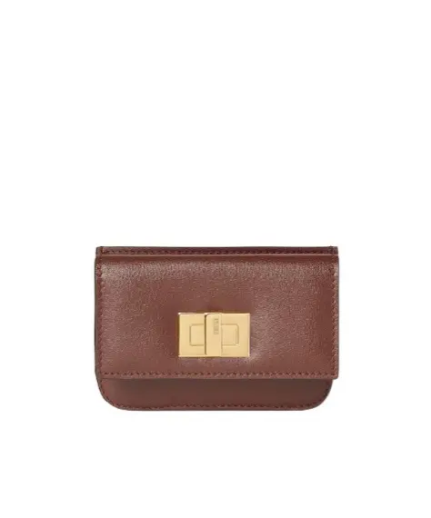 Fendi Twist-lock Wallet