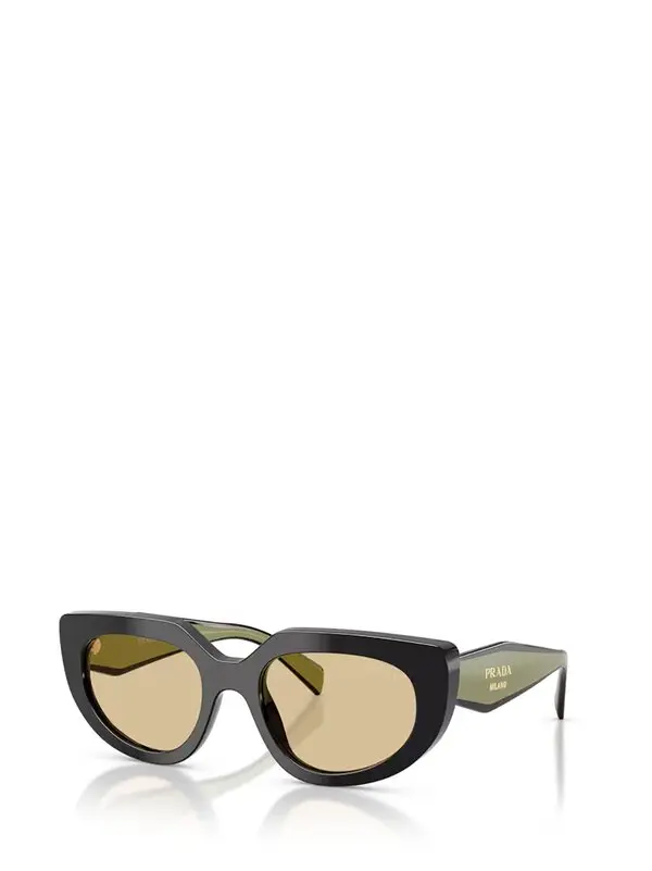 Prada Oval Frame Sunglasses