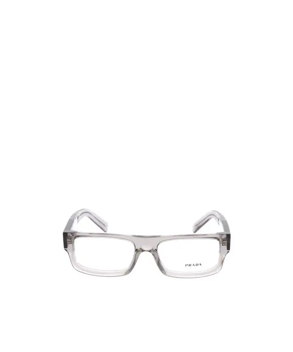 Prada Eyeglasses Rectangle Frame - White