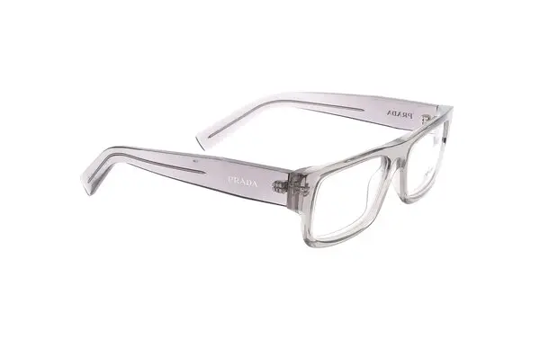 Prada Eyeglasses Rectangle Frame - White