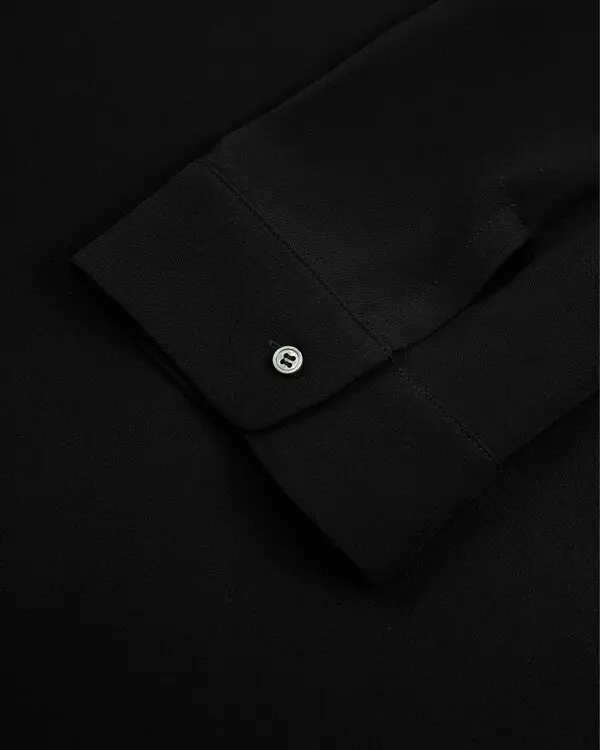 Max Mara O-neck Short-sleeved T-shirt - Black