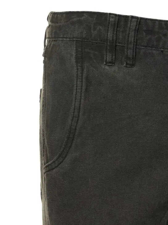 JADED LONDON Straight Leg Cargo Jeans With Zip Details