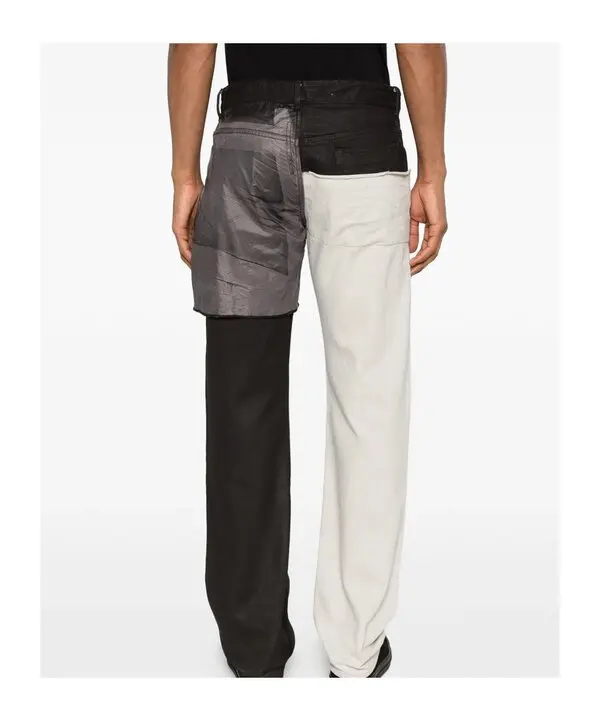 Rick Owens Paneled Jeans - Black