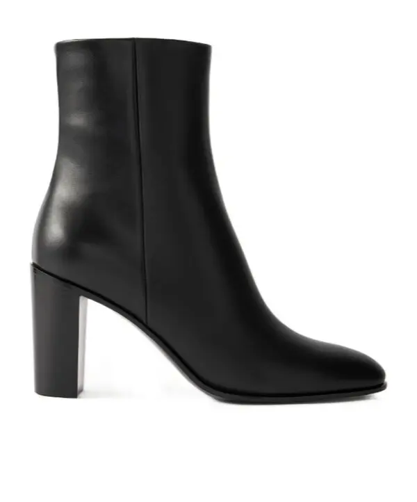 GIANVITO ROSSI Leather Ankle Boots