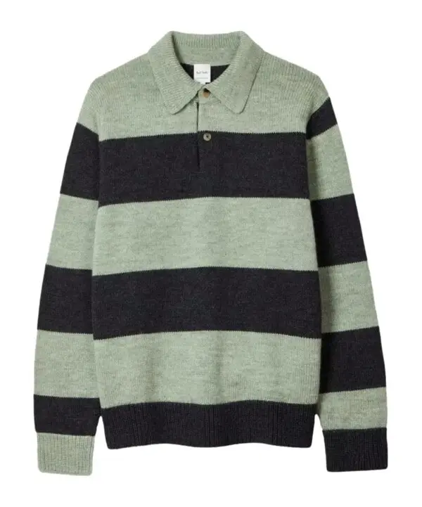 Paul Smith Striped Polo Sweater