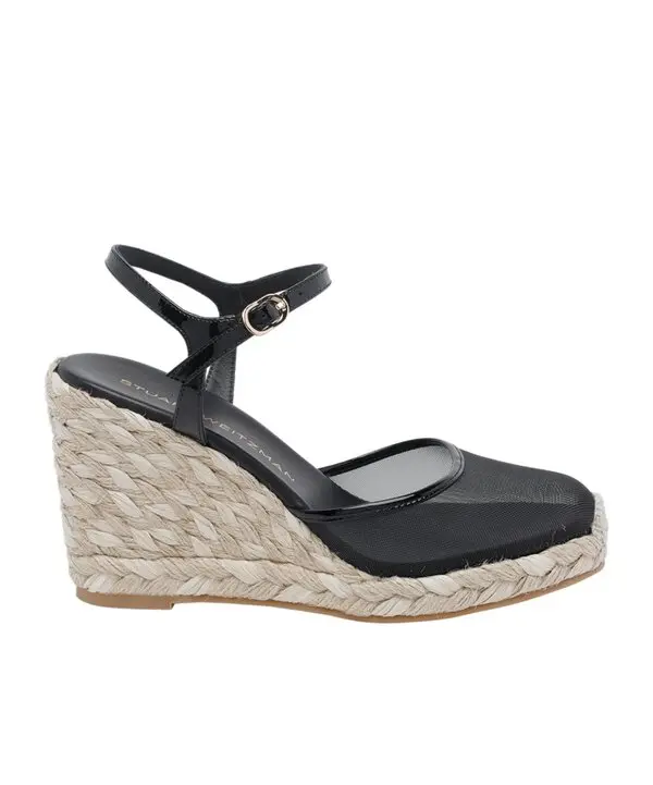 STUART WEITZMAN Wedge Sandals With Adjustable Ankle Strap