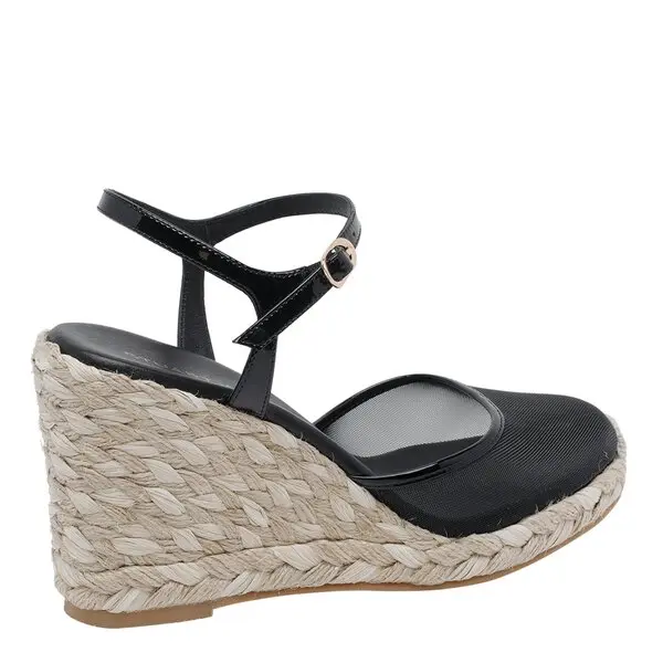 STUART WEITZMAN Wedge Sandals With Adjustable Ankle Strap