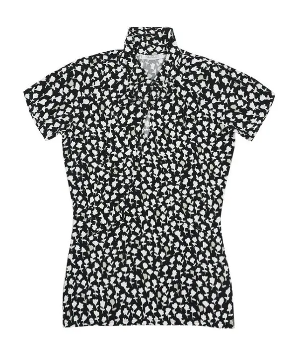 Max Mara Printed Short Sleeve T-shirt - Black