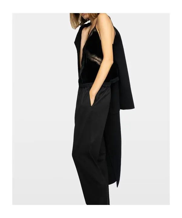 Zadig&Voltaire Velvet Camisole With French Lace