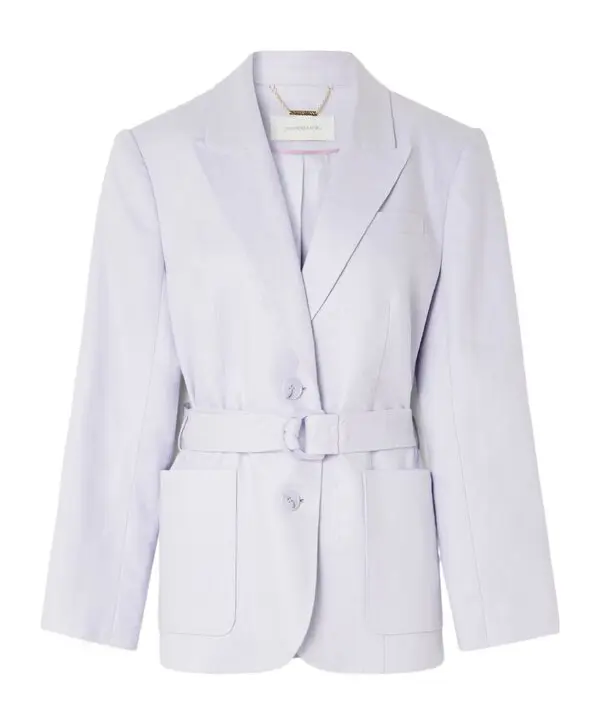 Zimmermann Luna Belted Blazer
